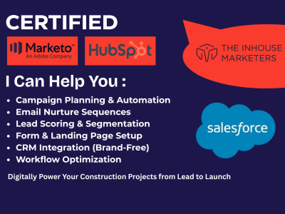 Marketing Automation & CRM Integration Expert | HubSpot,Marketo ...