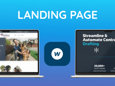 Webflow Landing Page Expert - Landing Page Webflow - Landing Pages ...