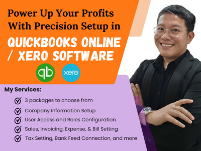 A Smart QBO/Xero Setup Tailored to Your Startup | Upwork