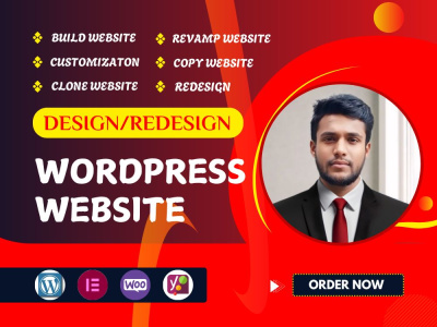 Build, design, redesign, clone, customize, edit, revamp wordpress website | Upwork
