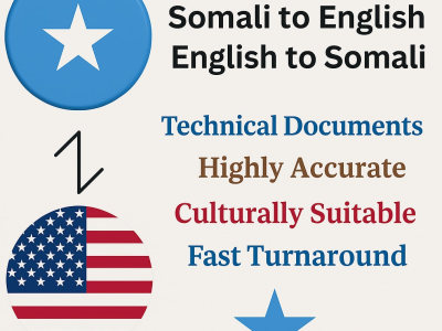 High-quality Somali translation done by a native | Upwork