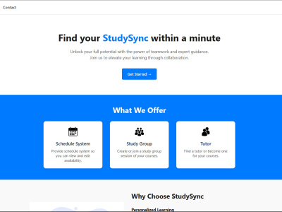 Smart Collaborative Learning Platform - StudySync | Upwork