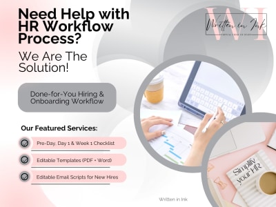 HR Process Workflow Template | Hiring & Onboarding Process Kit | Upwork