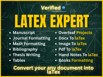 LaTex Editor | MATH Format | Overleaf | Bibliography | Journal ...