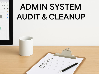 A streamlined audit of your admin systems and practical fixes | Upwork