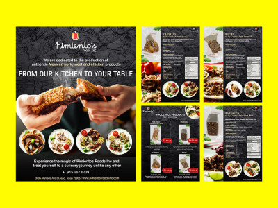 Custom Menu & Product Catalog Design | Food, Retail, Fashion, Beauty ...