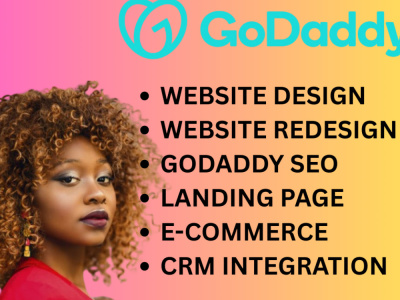 Godaddy website design godaddy website redesign,develop godaddy web ...