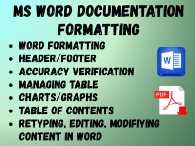 Professional Word Document Formatting Services | Upwork