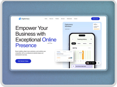 Amazing HERO SECTION design for your Website and Business | Upwork