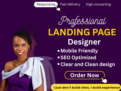 Responsive and high converting Landing page | Upwork