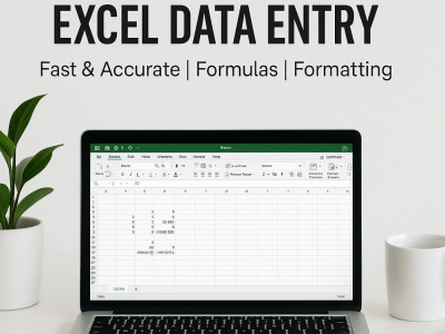 I will create and manage Excel spreadsheets with formulas and data ...