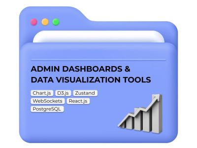 Admin Dashboards & Data Visualization Tools using Firebase, D3.js, Chart.js | Upwork