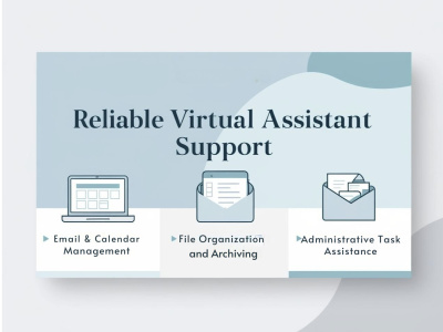 A reliable virtual assistant to handle admin, email, and calendar tasks | Upwork