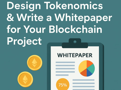 Tokenomics Strategy & Whitepaper Creation for Crypto Projects | Upwork