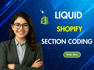 A custom shopify section using liquid code | Upwork
