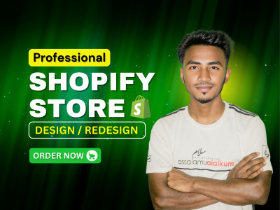Shopify store setup and store design from Shopify expert | Upwork