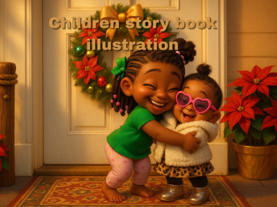 A cute children story book illustration, formatting, and layout | Upwork