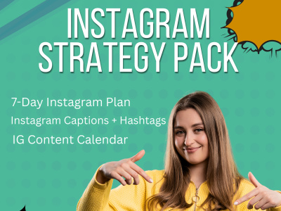 Weekly Instagram Content Calendar with Captions & Hashtags | Upwork