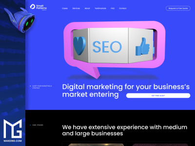 A Custom-Designed Conversion-Driven Landing Page Figma layout + UI Kit | Upwork