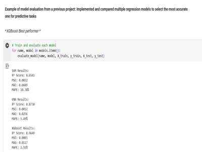 Machine Learning Modeling & Prediction Using Python – Accurate & Reliable | Upwork