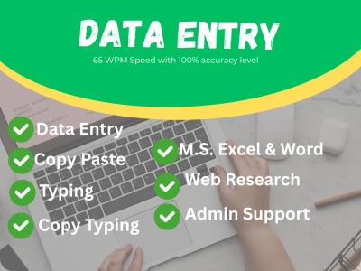 Accurate data entry and manage google sheet tasks | Upwork