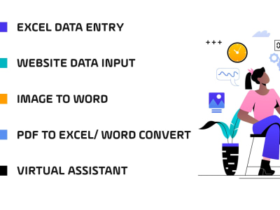 Data Entry from PDF, Website & Client Files to Excel/Google Sheets | Upwork
