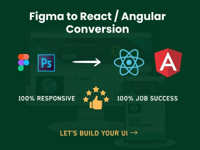 Pixel-Perfect Figma to React | Next.js | Angular , Tailwind, MUI Expert ...