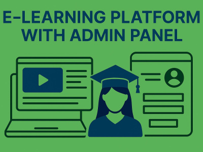 E-learning Platform with Admin Panel Javascript React Node Next | Upwork
