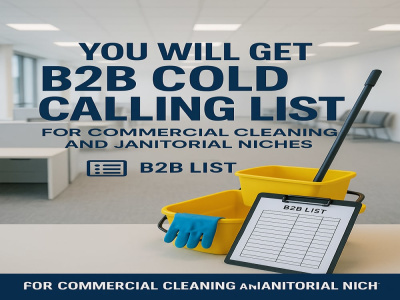B2B cold calling list for commercial cleaning and janitorial niches ...