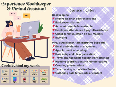 A Admin Support: Bookkeeping & VA Services | Upwork