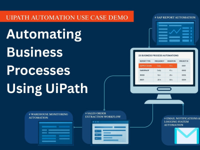 Automate Daily Tasks & Processes with UiPath RPA | Smart Bots, Real ...