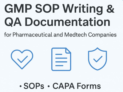 OP Compliance Review | FDA, ISO, GxP Audit-Ready Feedback | Upwork