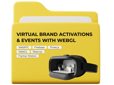 Virtual Brand Activations & Events with Three.js, WebGL, and React.js ...