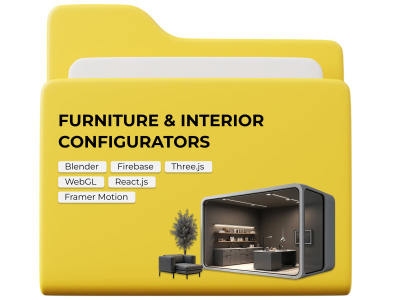 Furniture & Interior Configurators with Three.js, React.js, Vue.js ...