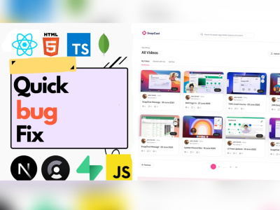 Clean bug fixes or new features in your React/Next.js app. | Upwork