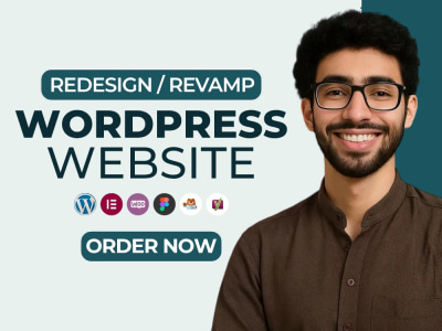 A professional WordPress website redesign using Elementor Pro | Upwork