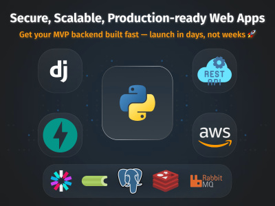 A robust web app backend / REST API built with Django / FastAPI / AWS Cloud | Upwork