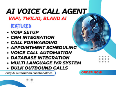 Automated ai voice calling agents using vapi, bland, synthflow or ghl ...