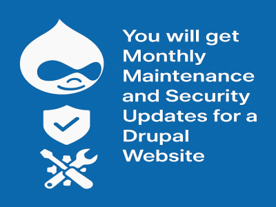 Monthly Maintenance and Security Updates for a Drupal Website | Upwork