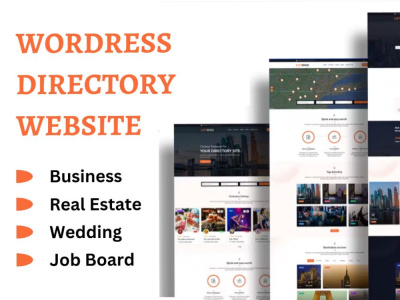 Directory listing website using hivepress, geodirectory, directorist ...
