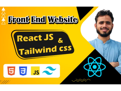 React JS developer | Front end developer | Tailwind CSS | Website redesign | Upwork