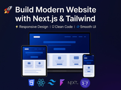 Figma to Next.js | React Frontend Developer with Tailwind & TypeScript ...