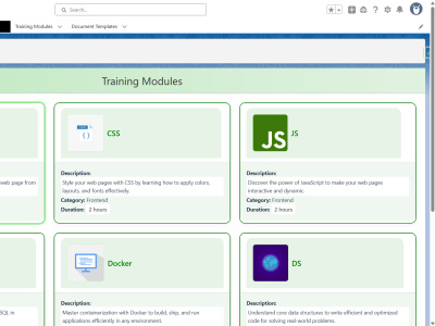 Salesforce Training Module Platform | Upwork