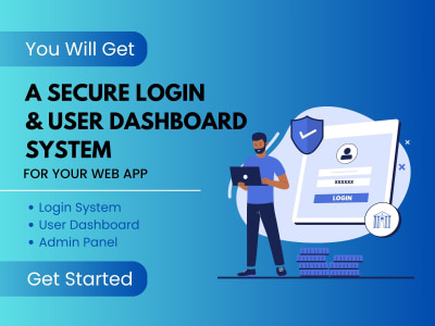 A Secure Login & User Dashboard System for Your Web App | Upwork