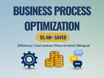 Bilingual Process Optimization, $5.4M+ Saved | Upwork