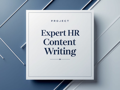 Expert HR Content Writing | Upwork