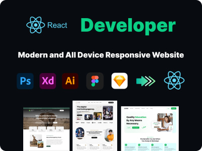 React JS | React Developer | Front End Developer | Figma to React | Next js | Upwork