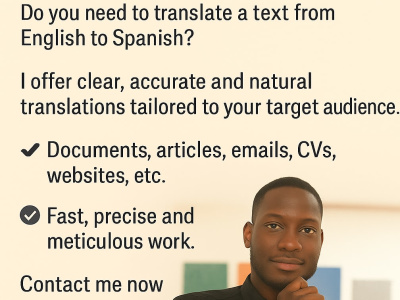 A translation from english to spanish | Upwork