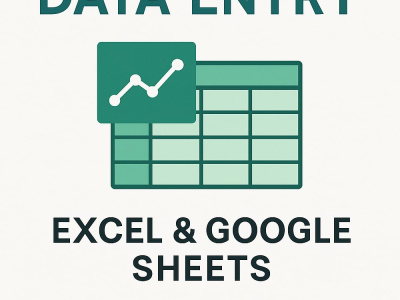 Accurate and Fast Data Entry in Excel or Google Sheets | Upwork