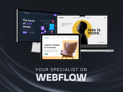 Done-for-You Webflow designs that Convert | Webflow Pro | Figma to Webflow | Upwork